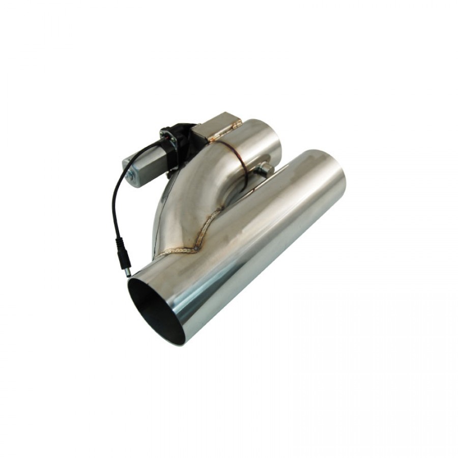 2 1/2 inch REMOTE CONTROL STAINLESS STEEL ELECTRIC EXHAUST CUTOUT ...