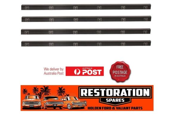 NISSAN PATROL MQ FRONT DOOR BELT WEATHERSTRIP KIT (with 1/4 glass ...