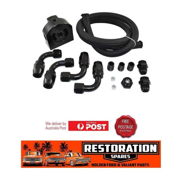 CHEVY HOLDEN LS LS1 LS2 LS3 LSX ALLOY OIL FILTER RELOCATION KIT ...